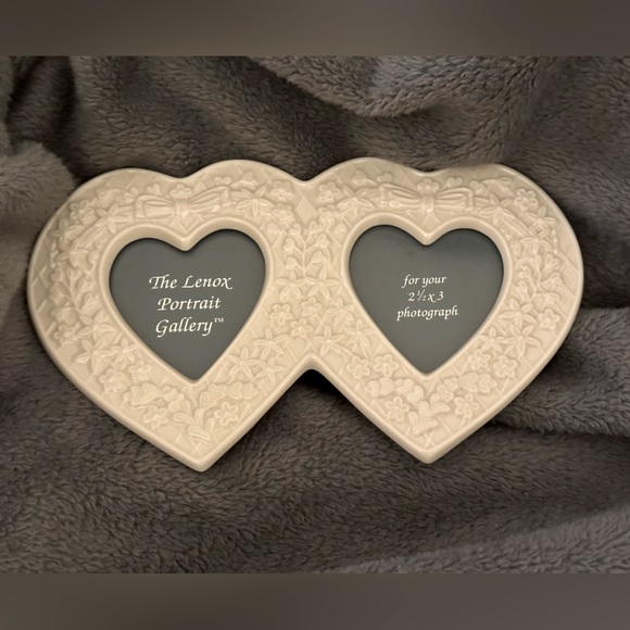 Lenox | Accents | Lenox Two Heart Picture Frame | Poshmark